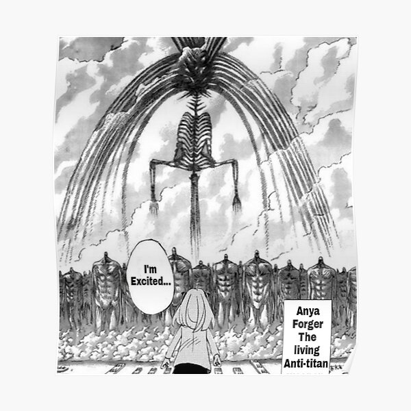 "Anya vs the rumbling eren yeager attack on titan meme spy x family ...