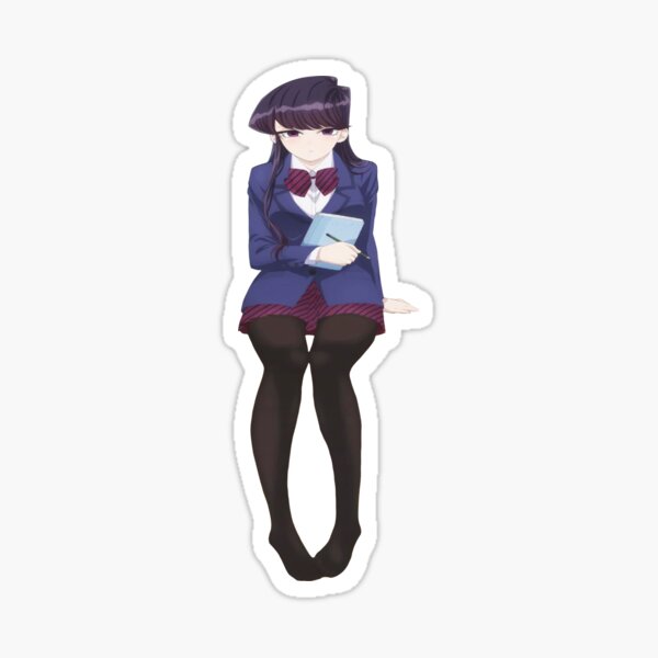 " komi san waifu" Sticker for Sale by Animelove1000 | Redbubble
