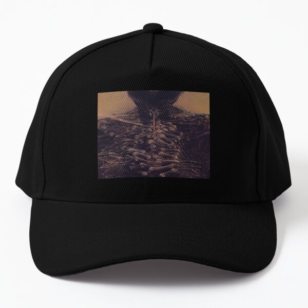 "the trumpeter Zdzislaw Beksinski cursed paintings" Cap by ...