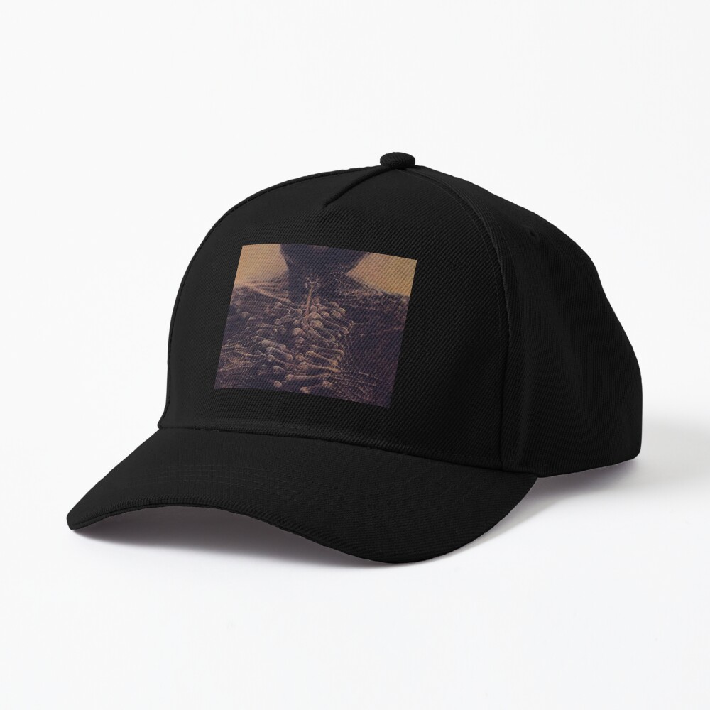 "the trumpeter Zdzislaw Beksinski cursed paintings" Cap by ...