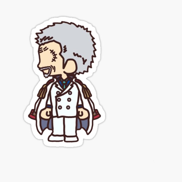 "Monkey D. Garp -ONE PIECE" Sticker for Sale by Aeyssa | Redbubble