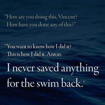 "Gattaca — The Swim Back" Poster for Sale by widdart | Redbubble