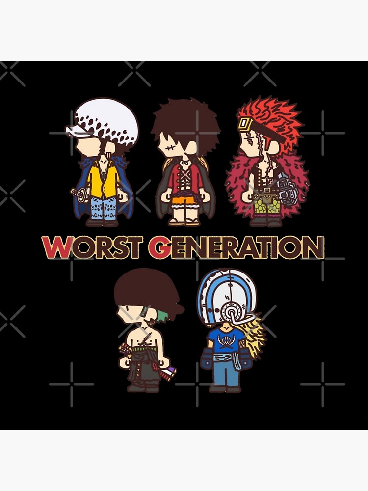 "WORST GENERATION - ONE PIECE-WANO" Poster for Sale by Aeyssa | Redbubble