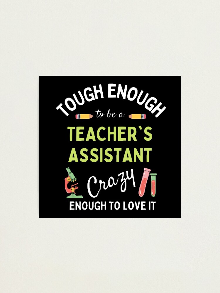 Lámina fotográfica «Lo suficientemente duro como para ser el asistente ...