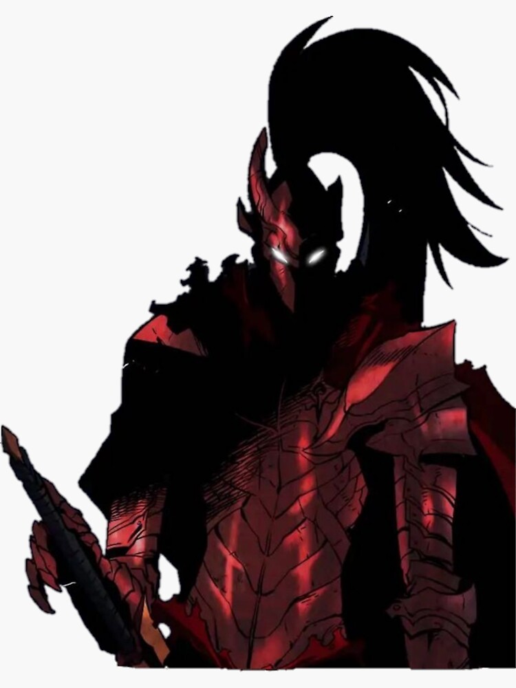 "Igris Solo leveling sung jinwoo" Sticker for Sale by kbala05 | Redbubble