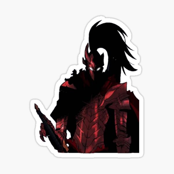 "Igris Solo leveling sung jinwoo" Sticker for Sale by kbala05 | Redbubble