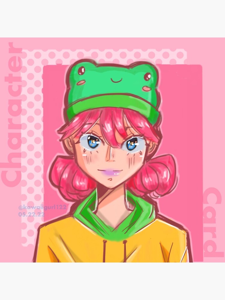 "Original Character card" Sticker for Sale by kawaiigurl122 | Redbubble