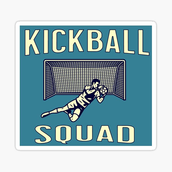 "Kickball Squad" Sticker for Sale by frigamribe88 | Redbubble