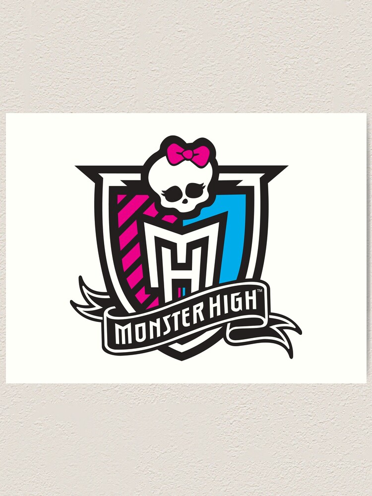 "Monster High Logo" Art Print for Sale by Peeshes | Redbubble
