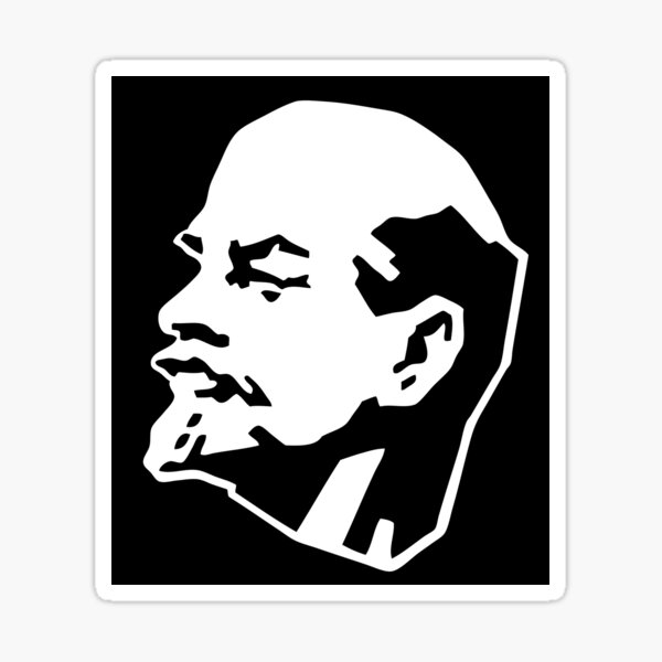 "Vladimir Lenin" Sticker by MizukageKira | Redbubble