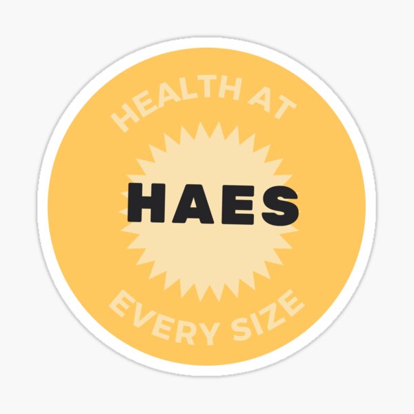 "HAES" Sticker for Sale by MyExEd | Redbubble
