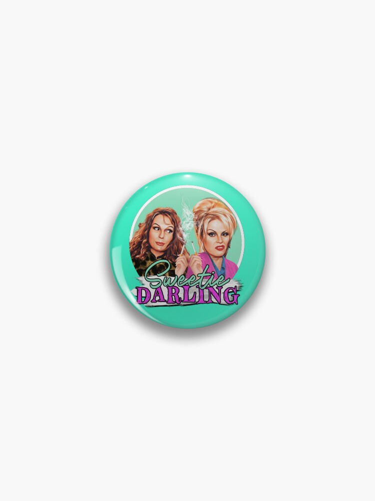 "Absolutely Fabulous" Pin for Sale by IndecentDesigns | Redbubble