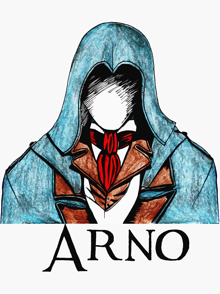 "Arno" Sticker for Sale by Shade-Designs | Redbubble
