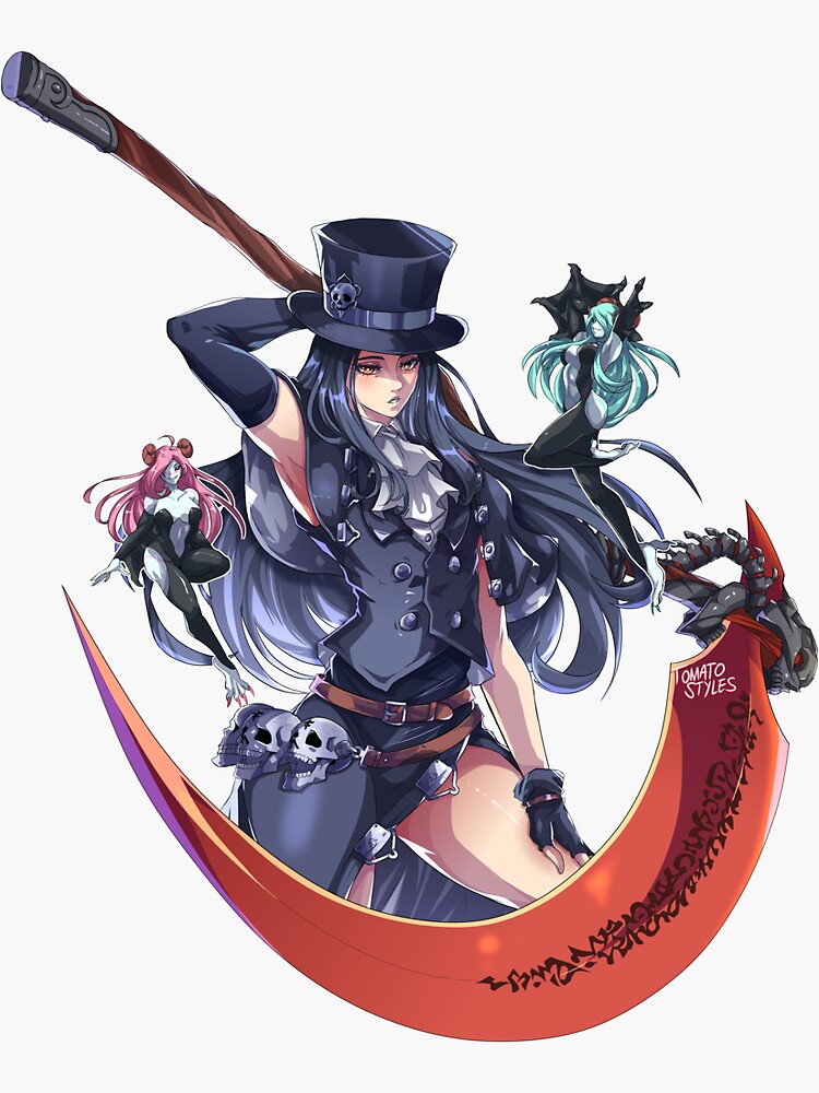 "Guilty Gear Testament" Sticker for Sale by TomatoStyles | Redbubble