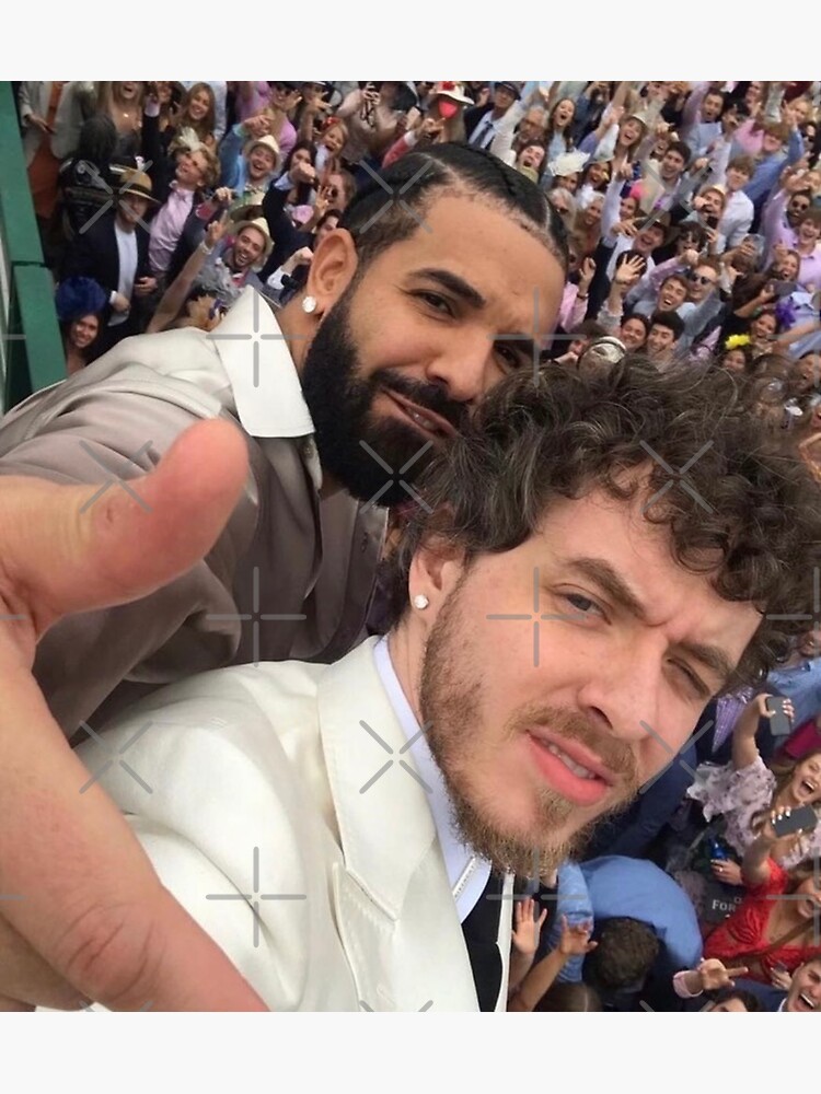 "Drake X Jack Harlow" Sticker for Sale by Isabellalivoli | Redbubble
