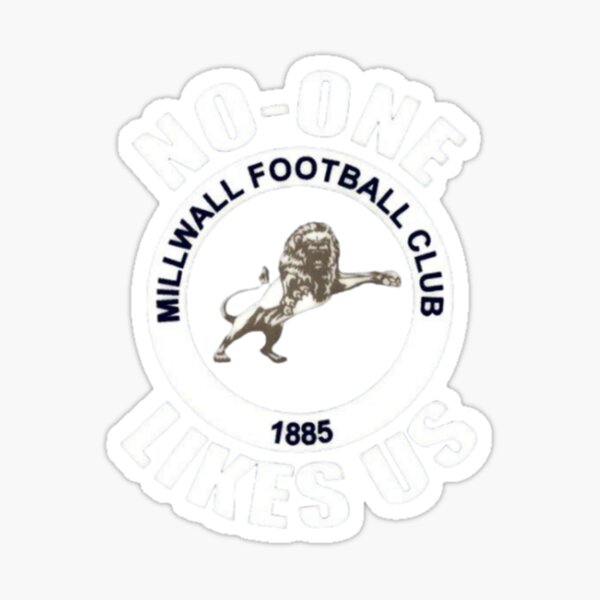 "MILLWALL . FC. " Sticker for Sale by WilliamsKatel | Redbubble