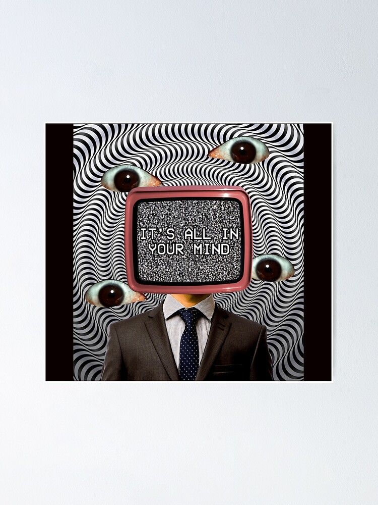 "Weirdcore Aesthetic Weird Eyes " Poster for Sale by Antthomson | Redbubble