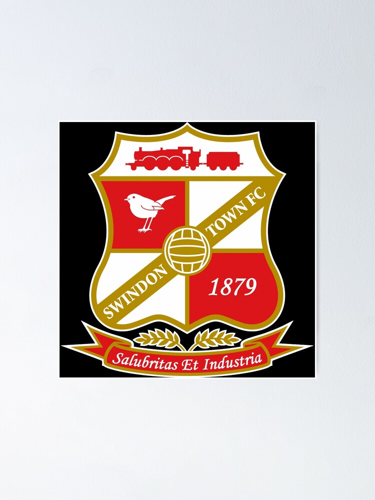 "Swindon Town - Logo" Poster for Sale by EmaRose44 | Redbubble