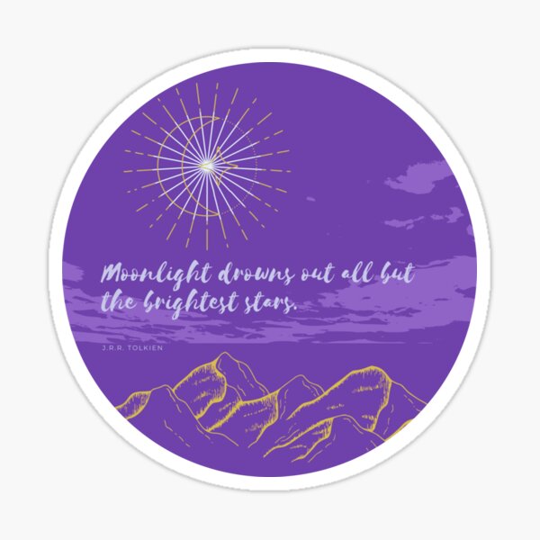 "J.R.R. Tolkien Quote Round " Sticker for Sale by LavoieSTARShop ...