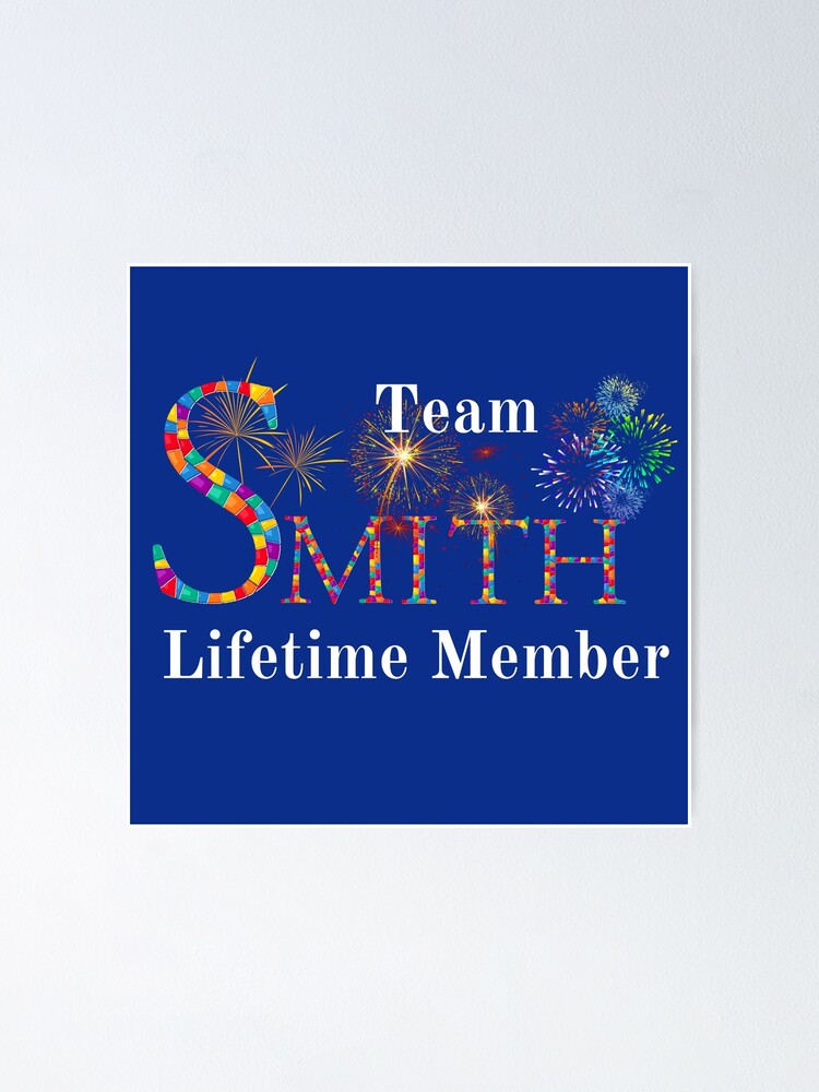 "Smith Family Monogram displays proud family characteristics on a sign ...