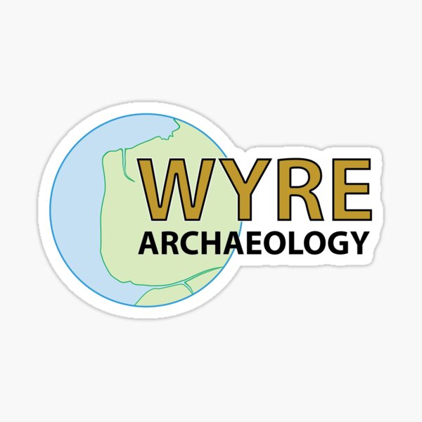 "Wyre Archaeology" Sticker for Sale by GaffaMondo | Redbubble