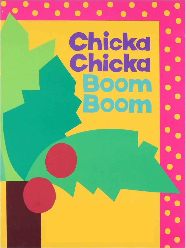 "Chicka Chicka Boom Boom" Sticker by JackWong7 | Redbubble