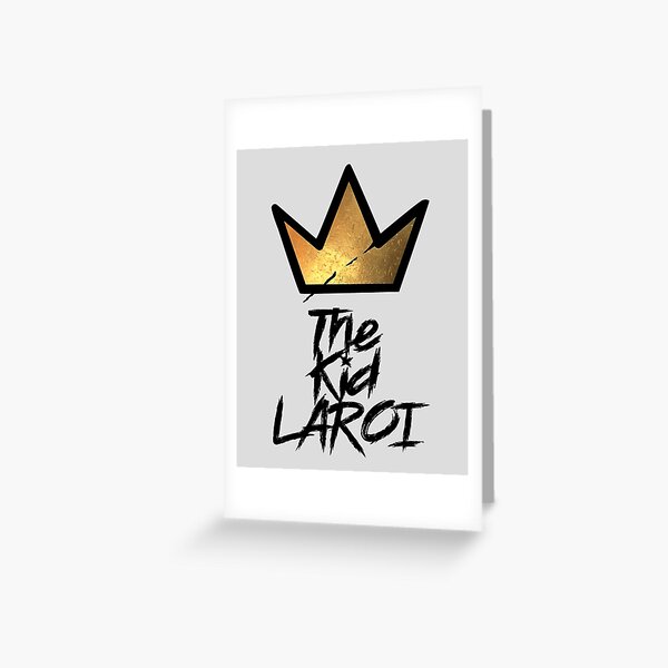 "The Kid Laroi Merch The Kid Laroi Logo" Greeting Card by Gerald1unique ...
