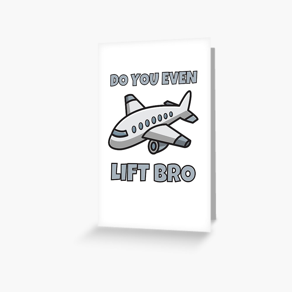 "Do You Even Lift Bro | Airplane Puns | Plane Puns | Airplane Jokes One ...