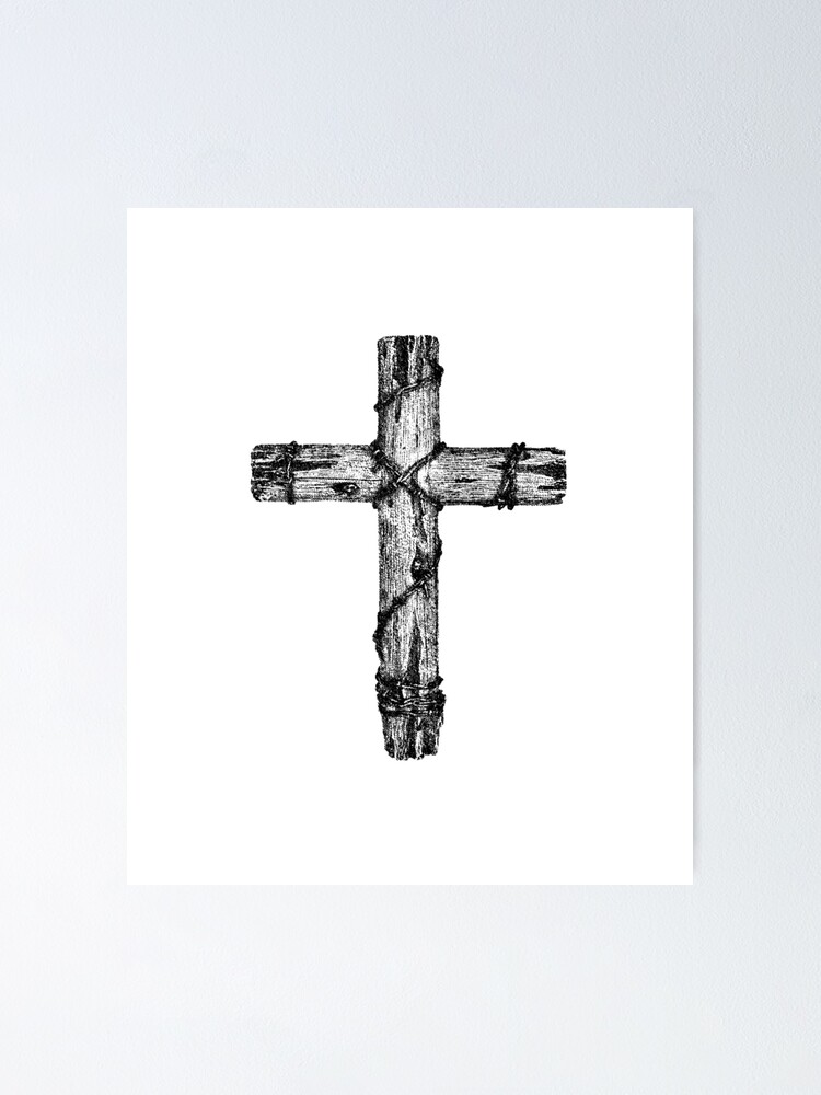 "The Old Rugged Cross" Poster for Sale by thehomestead | Redbubble