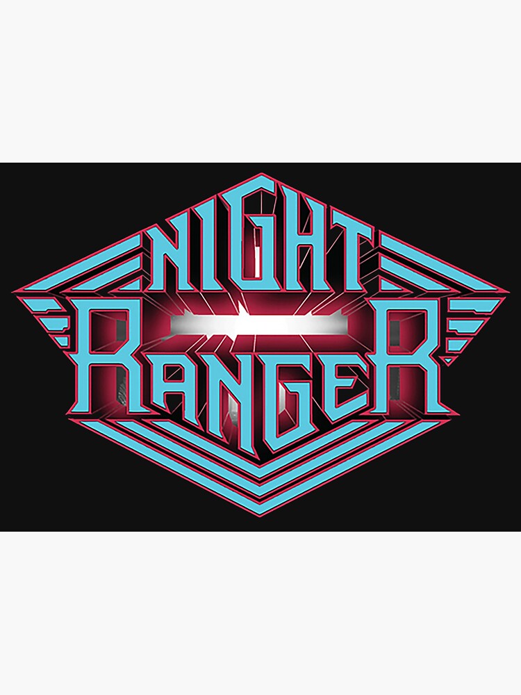 "NIGHT RANGER LOGO" Sticker for Sale by rwhewayos | Redbubble