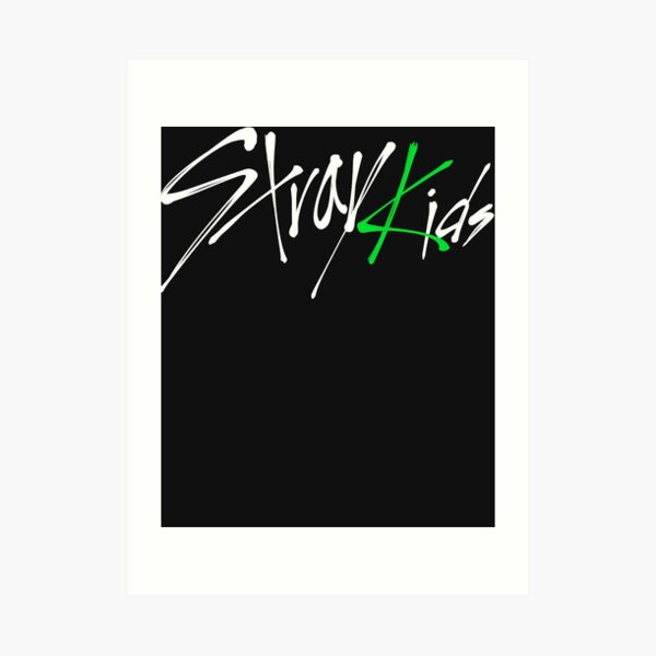 "Stray kids oddinary frankenstein version green logo" Art Print for ...