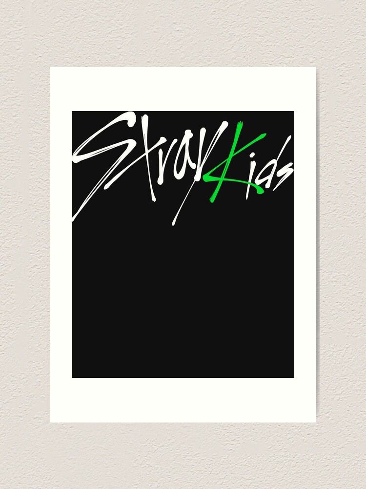 "Stray kids oddinary frankenstein version green logo" Art Print for ...