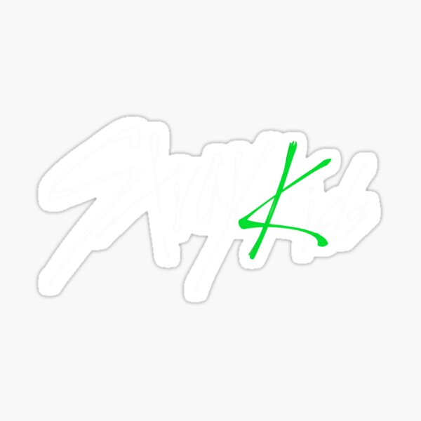 "Stray kids oddinary frankenstein version green logo" Sticker for Sale ...