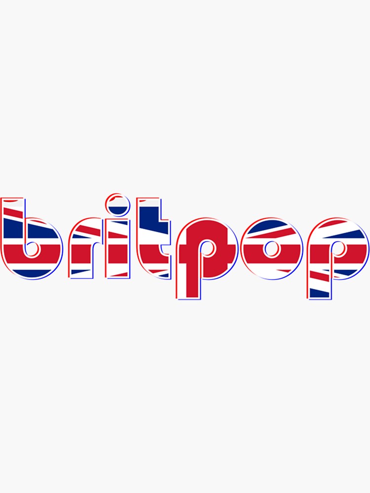"Britpop Jack" Sticker for Sale by estherhill | Redbubble
