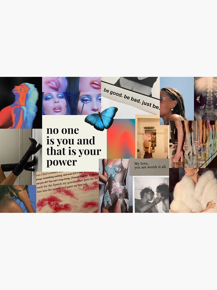 "aesthetic girl collage" Sticker for Sale by Gemini-333 | Redbubble