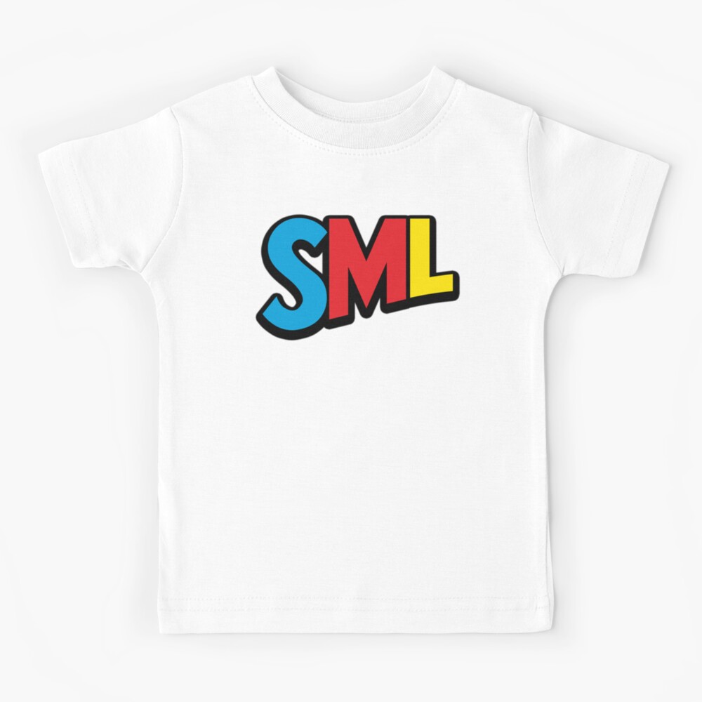 "Sml Jeffy Merch SML Logo" Kids T-Shirt by ZaidiShopy | Redbubble