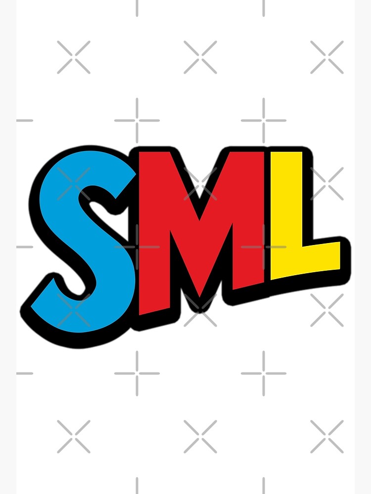 "Sml Jeffy Merch SML Logo" Poster for Sale by ZaidiShopy | Redbubble