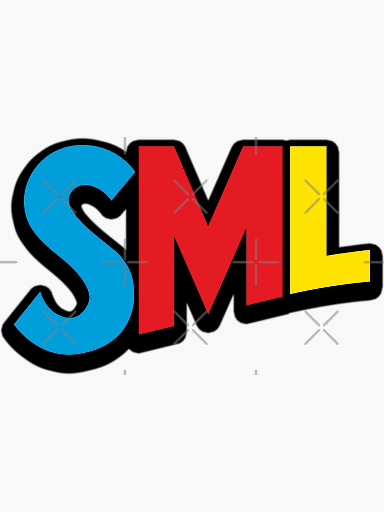 "Sml Jeffy Merch SML Logo" Sticker for Sale by ZaidiShopy | Redbubble