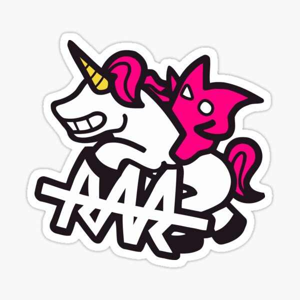 "Team Rar Merch Lizzy Monster Unicorn" Sticker for Sale by ZaidiShopy ...