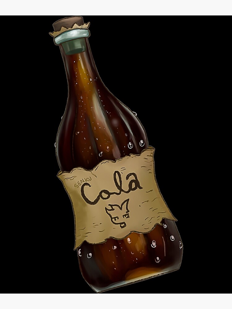 "Dr Stone Senku Cola soda" Poster for Sale by Sineadrost | Redbubble