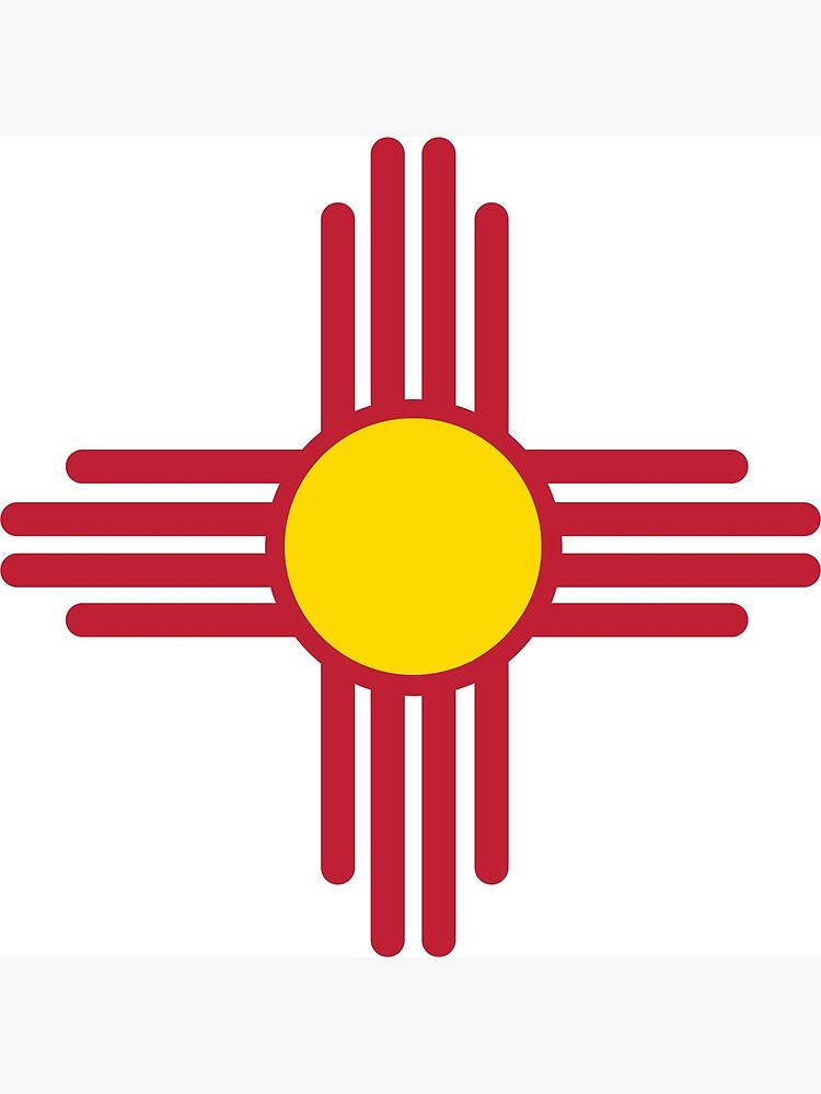 "Symbol of the Zia" Art Print for Sale by wickedcartoons | Redbubble