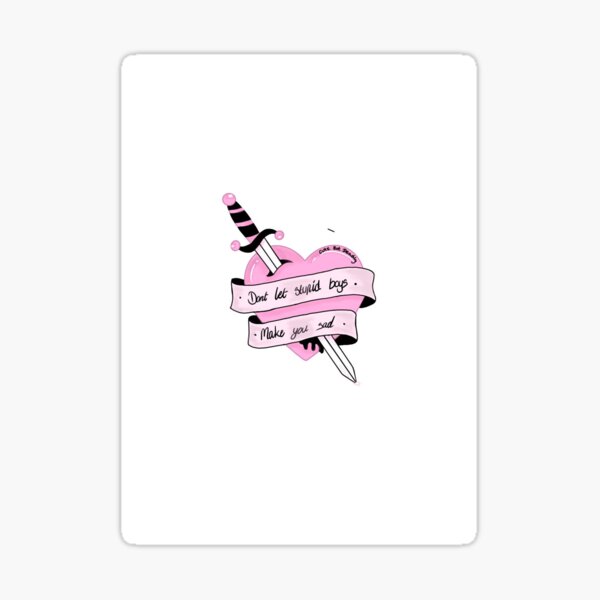 "Traditional Heart and Dagger" Sticker for Sale by ValentineCurios ...