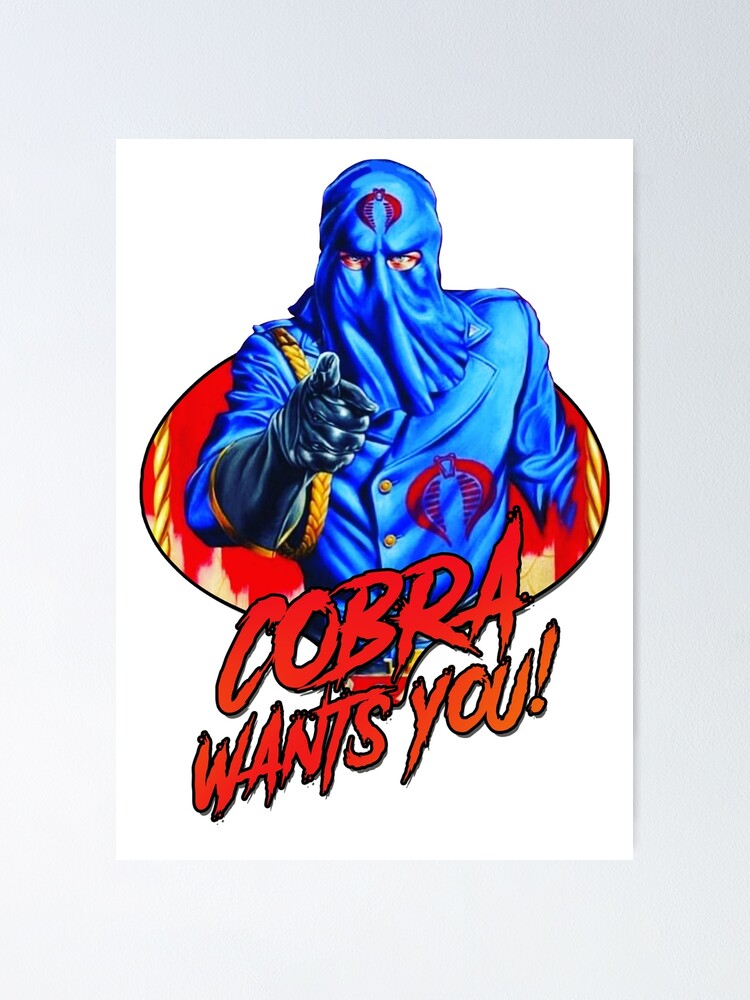 "Cobra recruitment poster" Poster for Sale by pixvox | Redbubble