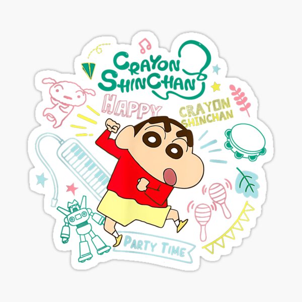 "Shin Chan Shin Chan Shin Chan Shin Chan Fun" Sticker by Britneyang ...