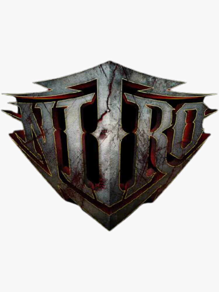 "Nitro Band Logo Sticker" Sticker for Sale by caelderek8 | Redbubble
