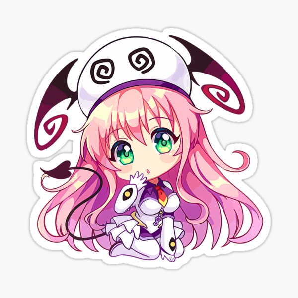 "To Love Ru Lala Satalin Deviluke Chibi" Sticker for Sale by Faithoody ...