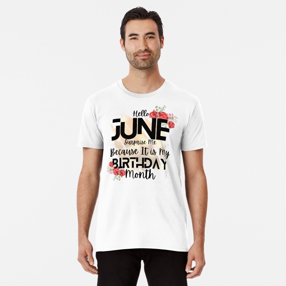"June Birthday Quote " Poster for Sale by NellyDS17 | Redbubble