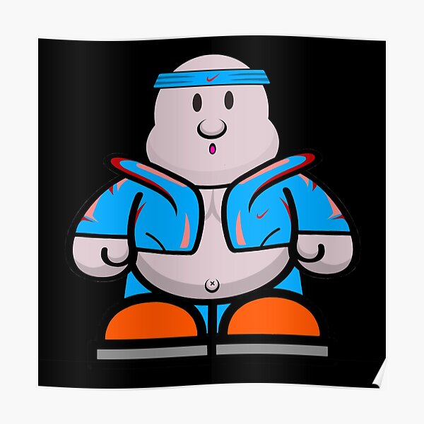 "Tubby" Poster for Sale by KanokThai | Redbubble