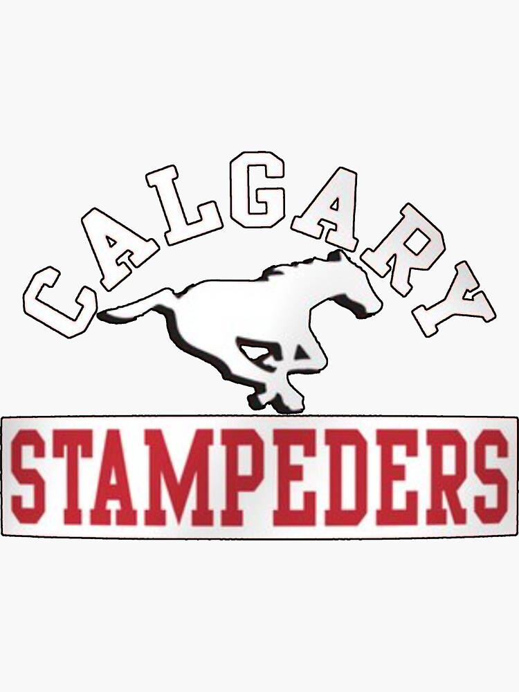 "Run Horse Calgary" Sticker by riversonger | Redbubble