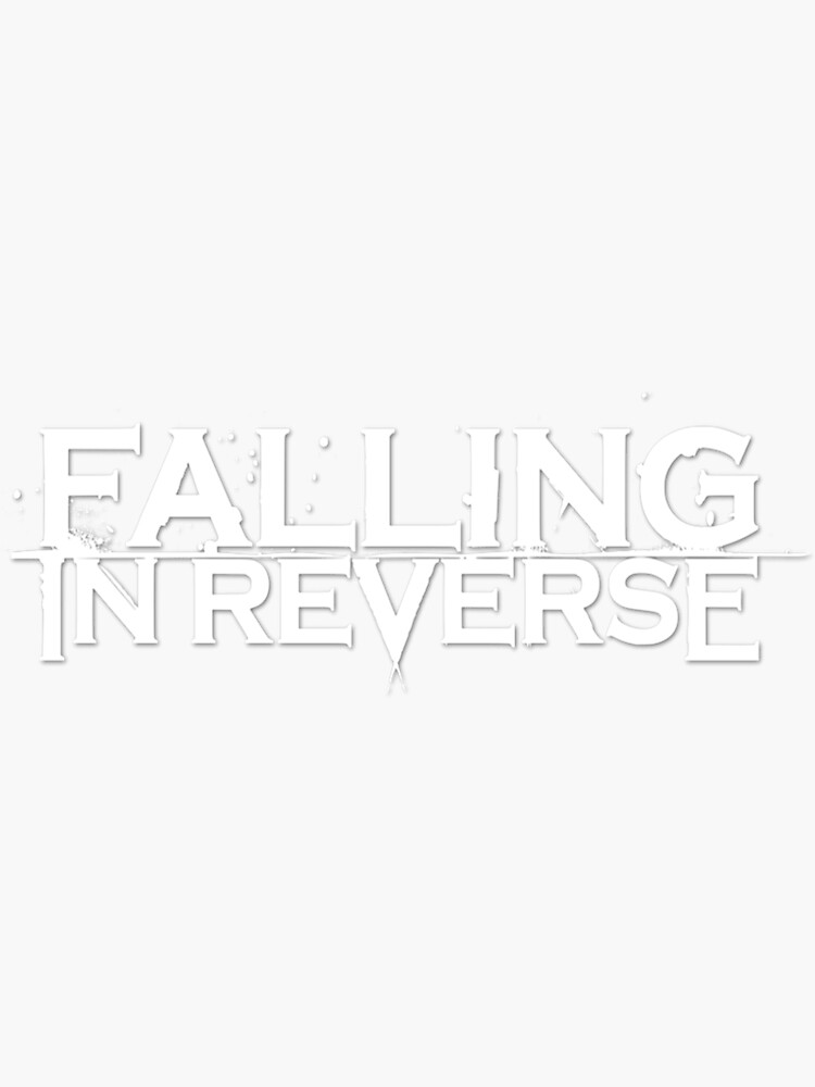 "Falling In Reverse logo" Sticker for Sale by DuaneSloth34 | Redbubble